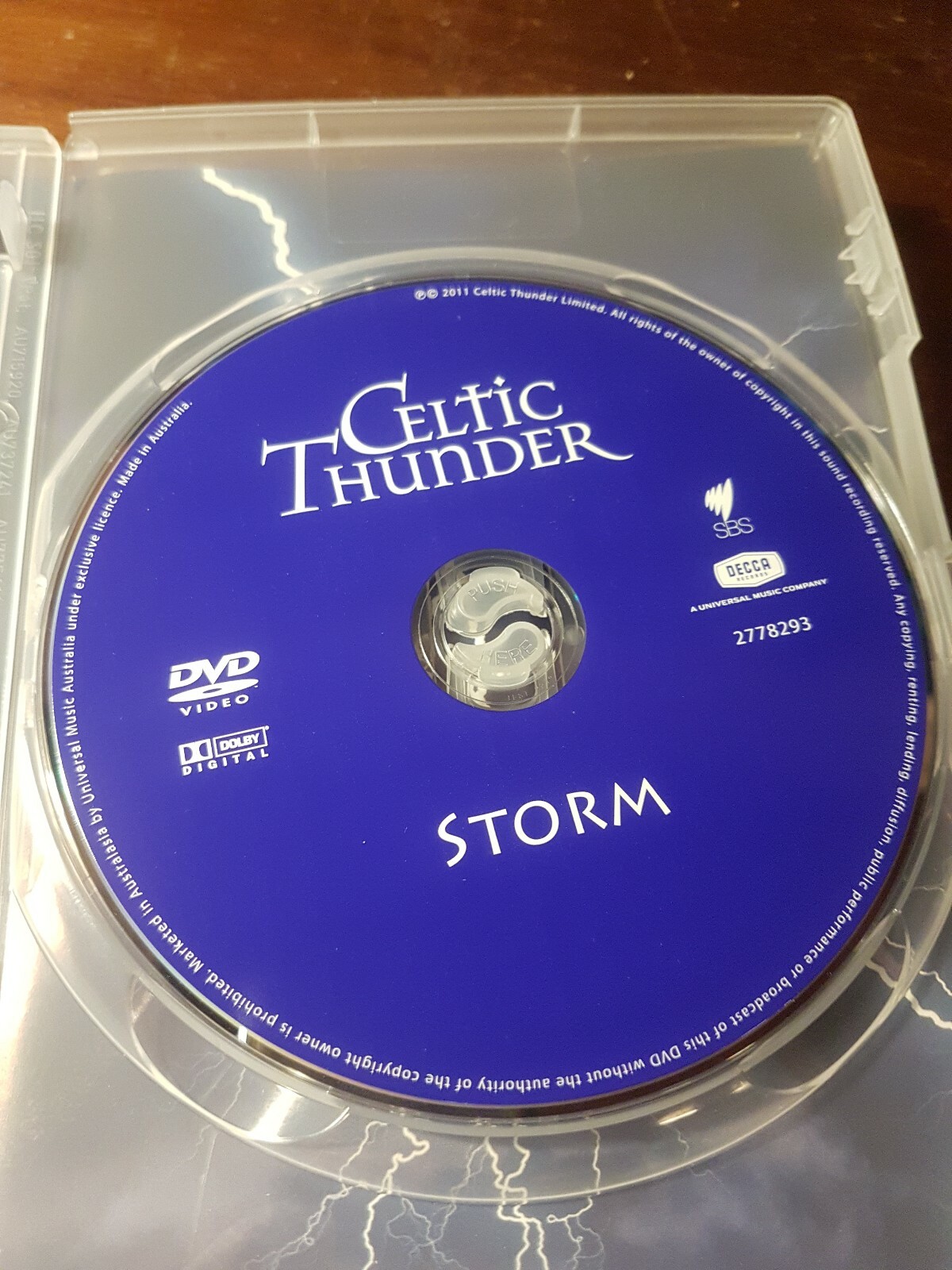 CELTIC THUNDER - STORM DVD ~ IRISH / IRELAND / CELTS SBS ntsc ...