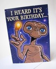 E.T. Birthday Card Extra Terrestrial 5" x 7" ET Funny 80s Movie ...