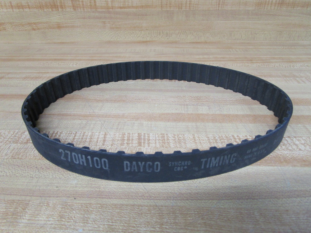 Dayco 270H100 Synchro Cog Timing Belt | eBay