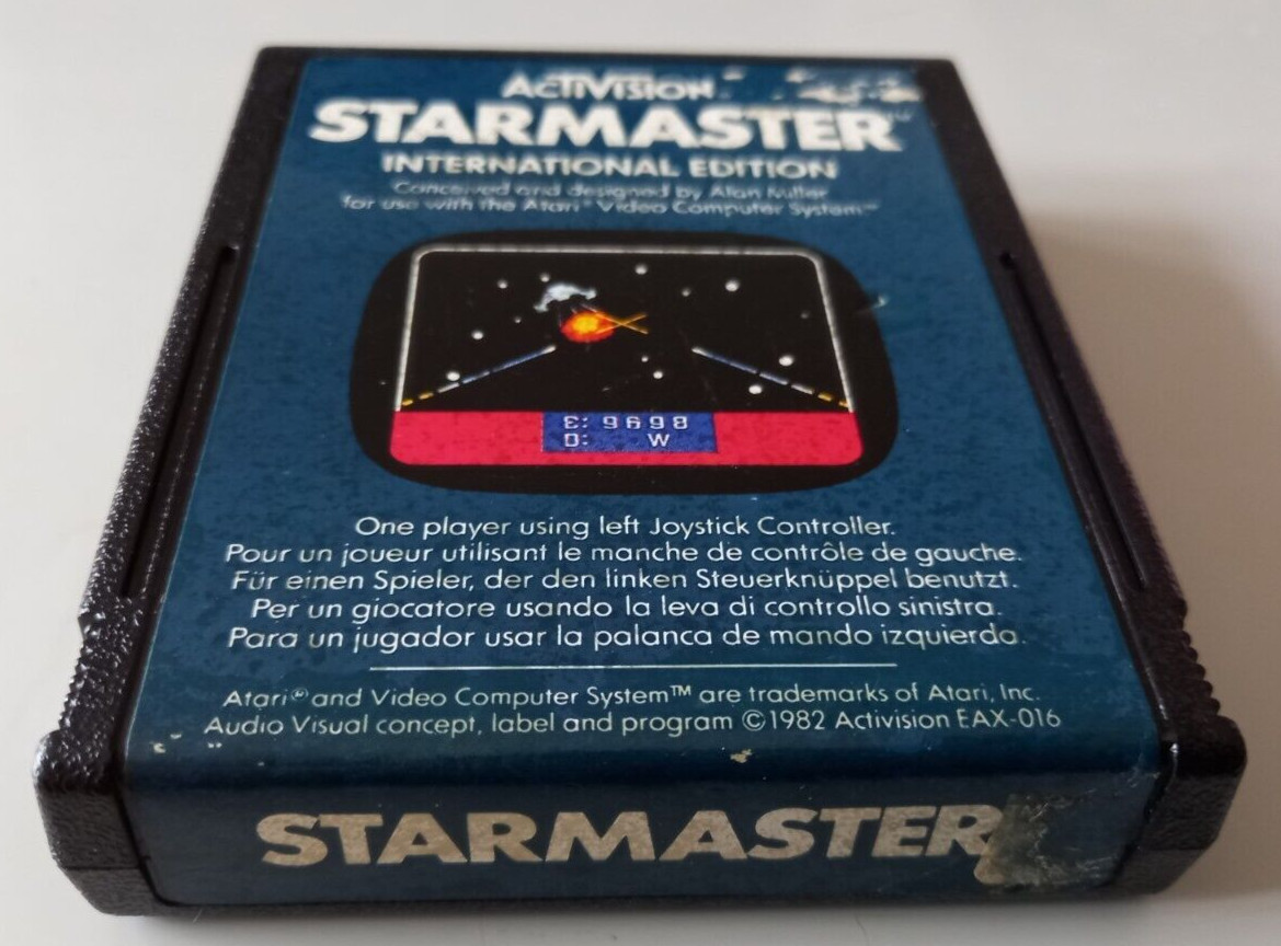 Starmaster Atari 2600 - Prix - Photo - Présentation