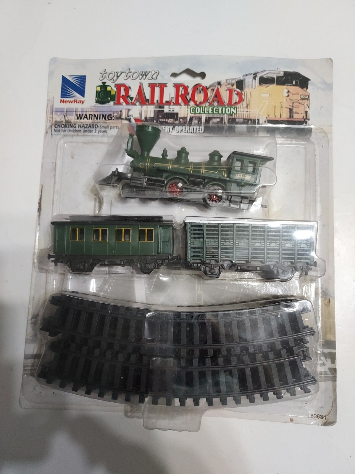 Vintage 2001 NewRay Toytown Railroad Collection Battery Operated for ...