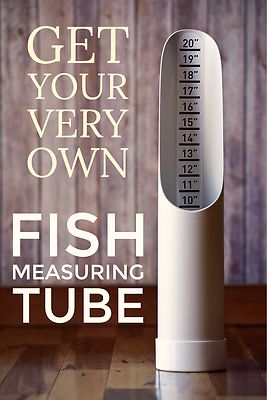 Fish Measuring Tube - Easy and Accurate Way to Measure Fish | eBay