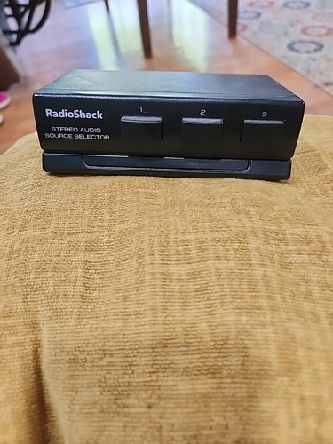 RadioShack Stereo Audio Source Control Center 42-2112 Black | eBay