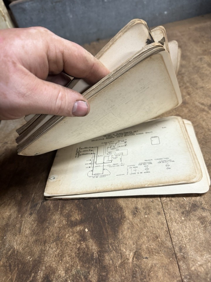 NE Tel & Tel Telephone Central Office Substation Circuits Diagrams ...
