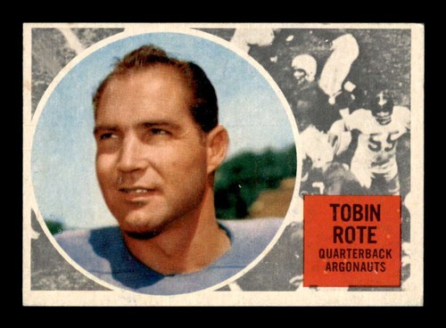 1960 Topps CFL #74 Tobin Rote EXMT X3113024 | eBay