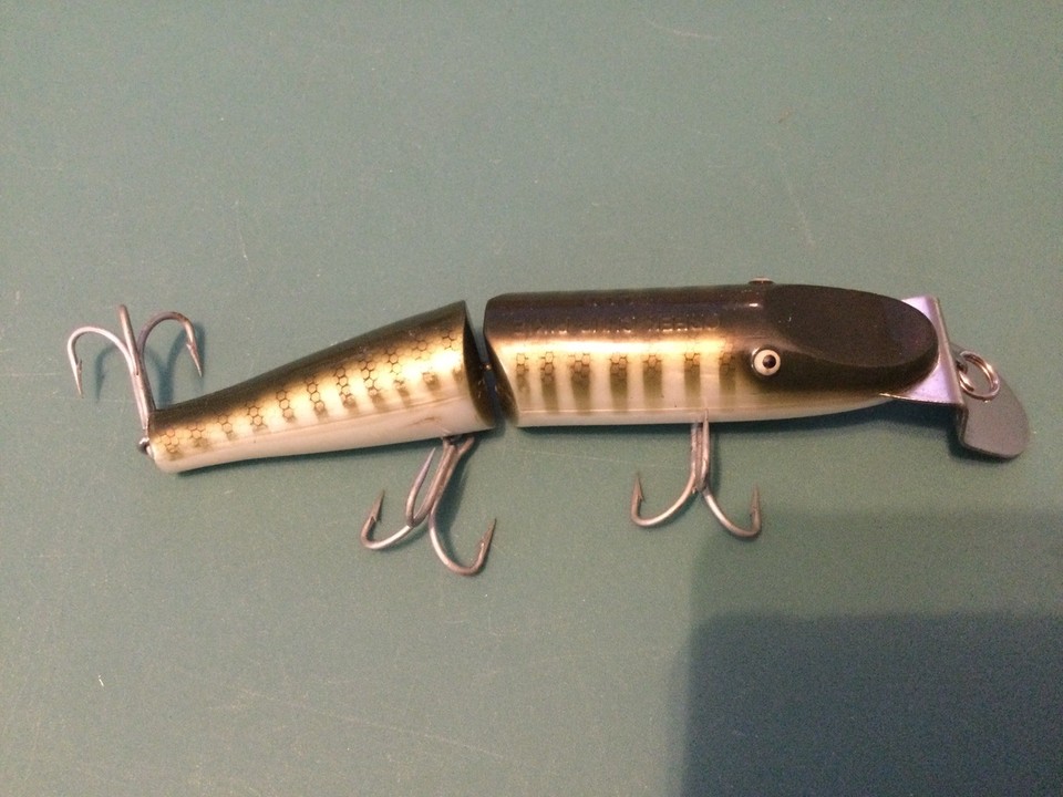 Vintage Creek Chub Pike Model 3000 Jointed 7" Muskie Fishing Lure | eBay