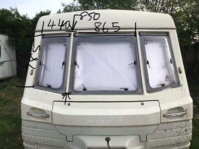 Caravan motor home front offside window 785 x 440 | eBay UK