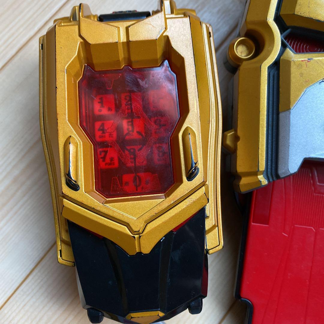 Power Rangers Mega Force Goseiger Morpher Weapon 7p set BANDAI Japan ...