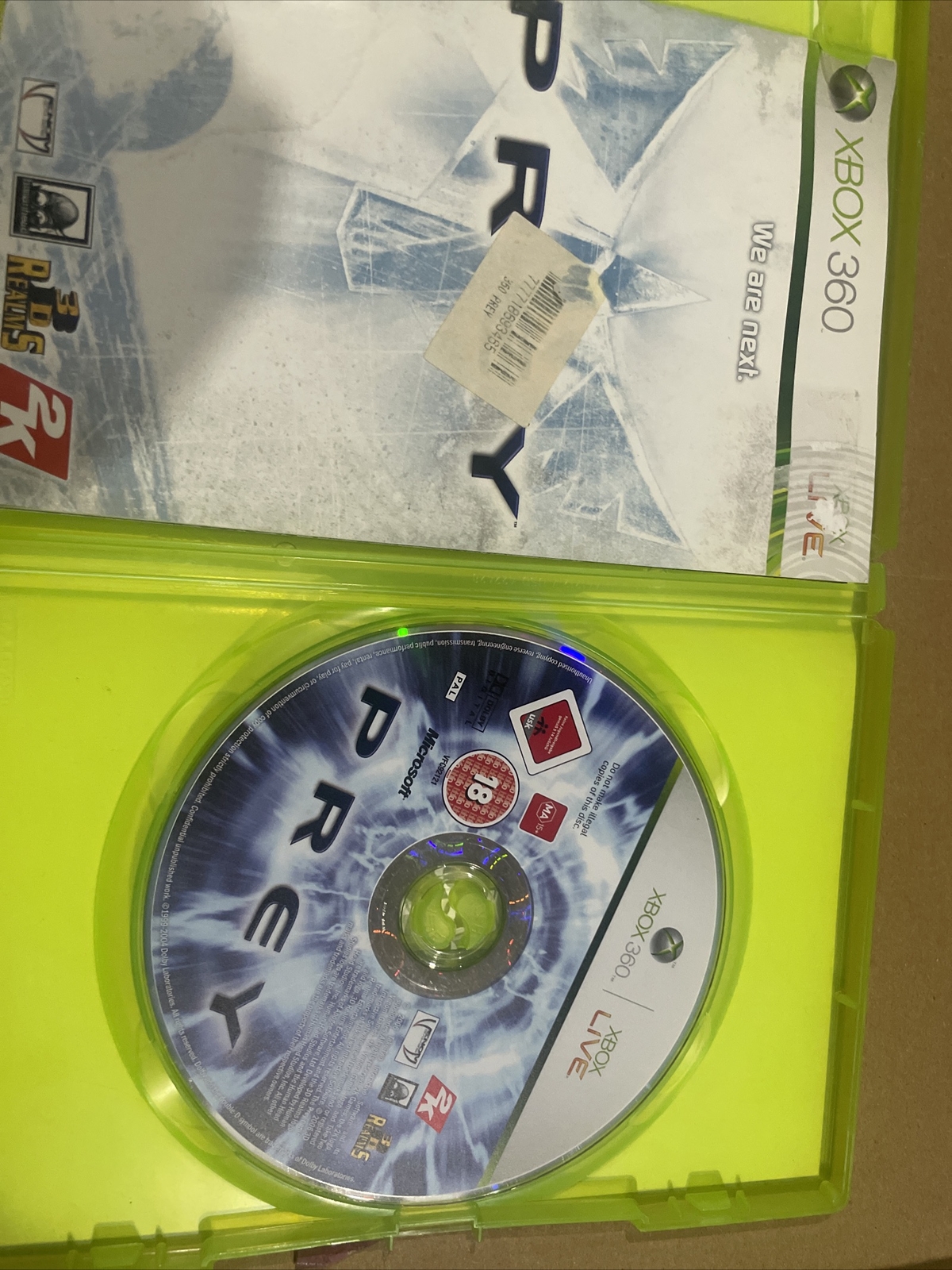Prey (Xbox 360) - Game (A03) Last One Free Postage | eBay