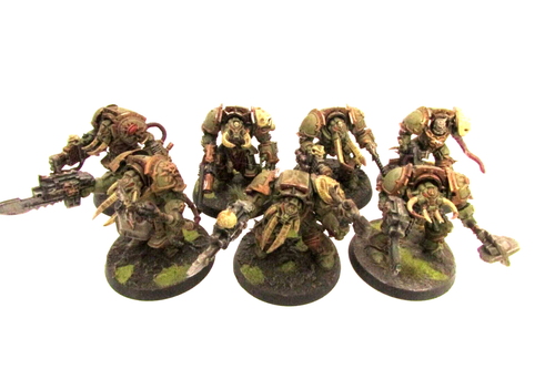 Citadel / Warhammer 40k Plastic Nurgle Chaos Space Marine Terminators ...