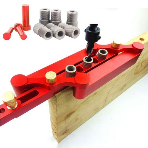 Woodworking Punch Locator Aluminum Alloy Self Centering Dowelling Jig ...