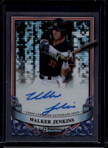 2024 Bowman Sterling Baseball Walker Jenkins #PA-WJ Auto | eBay