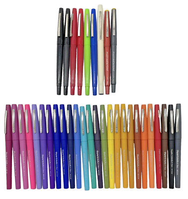 Paper Mate Flair Double Hearts PMOP Pilot Felt Tip Pens 35 Pen Lot ...