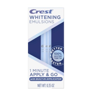 Crest Whitening Emulsions Whitening Gel With Built-In Applicator | eBay