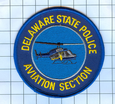 Police Patch - Delaware State Police Aviation Section - 3 1/2" | eBay