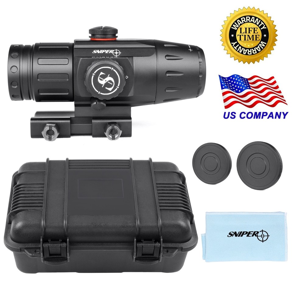 Sniper LS 3X30 Prism Scope ACOG Scope Red/ Green Illuminated Reticle | eBay