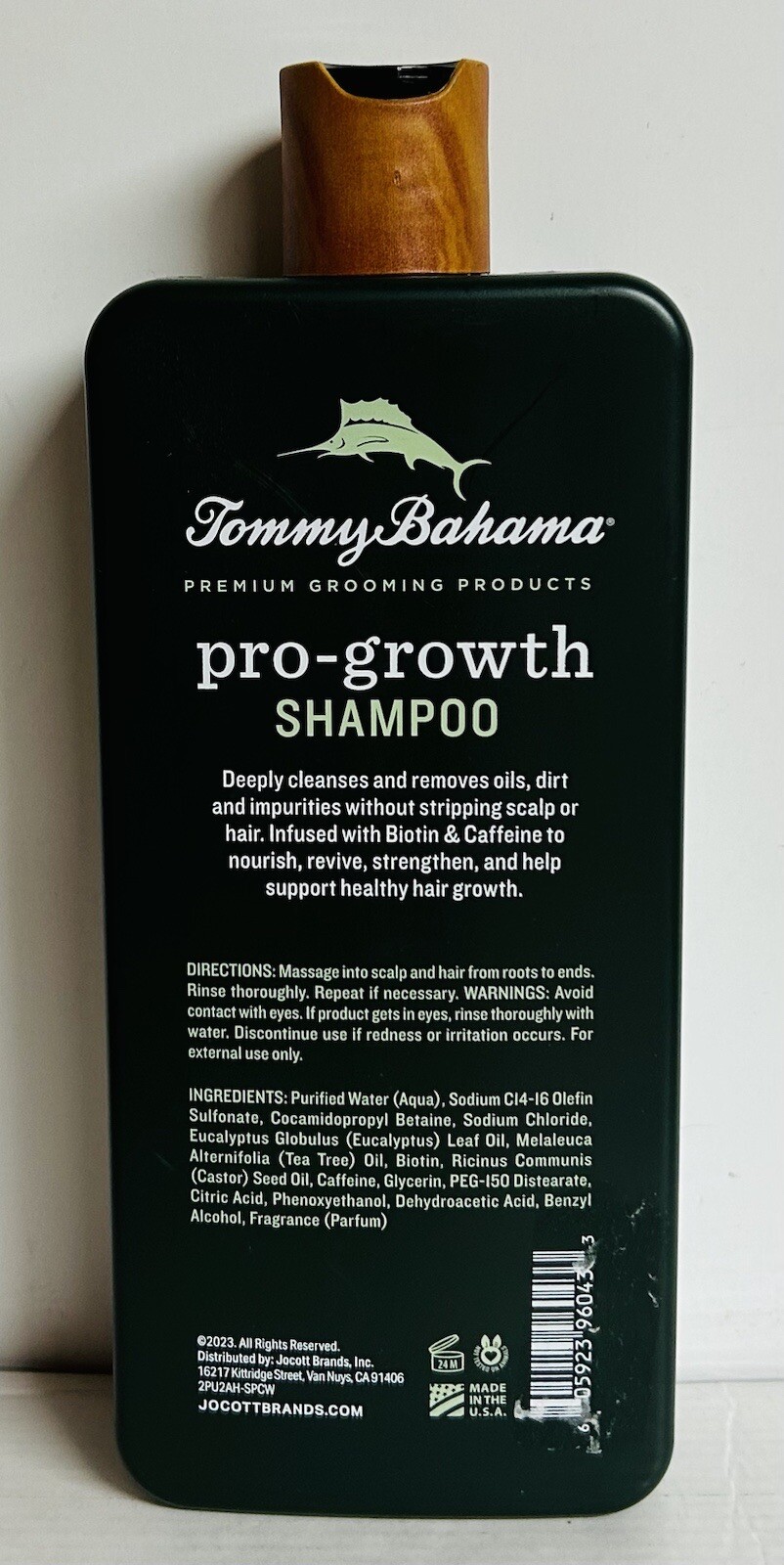 Tommy Bahama ~ Eucalyptus & Tea Tree Pro-Growth Shampoo with Biotin ...