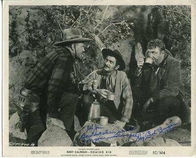 Ray Crash Corrigan Autograph Western Actor Tarzan The Ape Man Signed ...