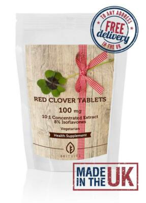 Red Clover Tablets 1000mg Extract Isoflavones Pills UK | eBay