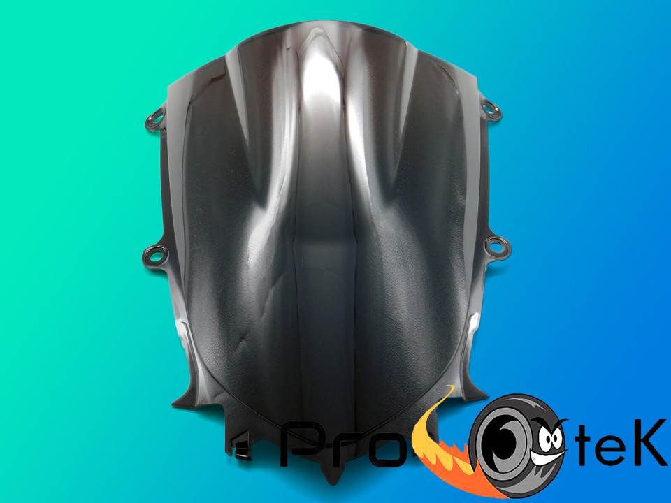 2017-2020 Yamaha YZF R6 R6R ABS Smoke Black Double Bubble Windscreen ...