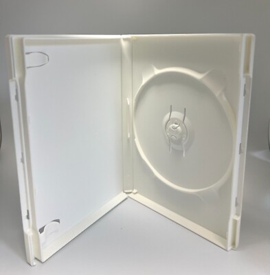 10 NEW TOP QUALITY 14MM STANDARD SINGLE WHITE DVD CASES , VDN240C MADE ...