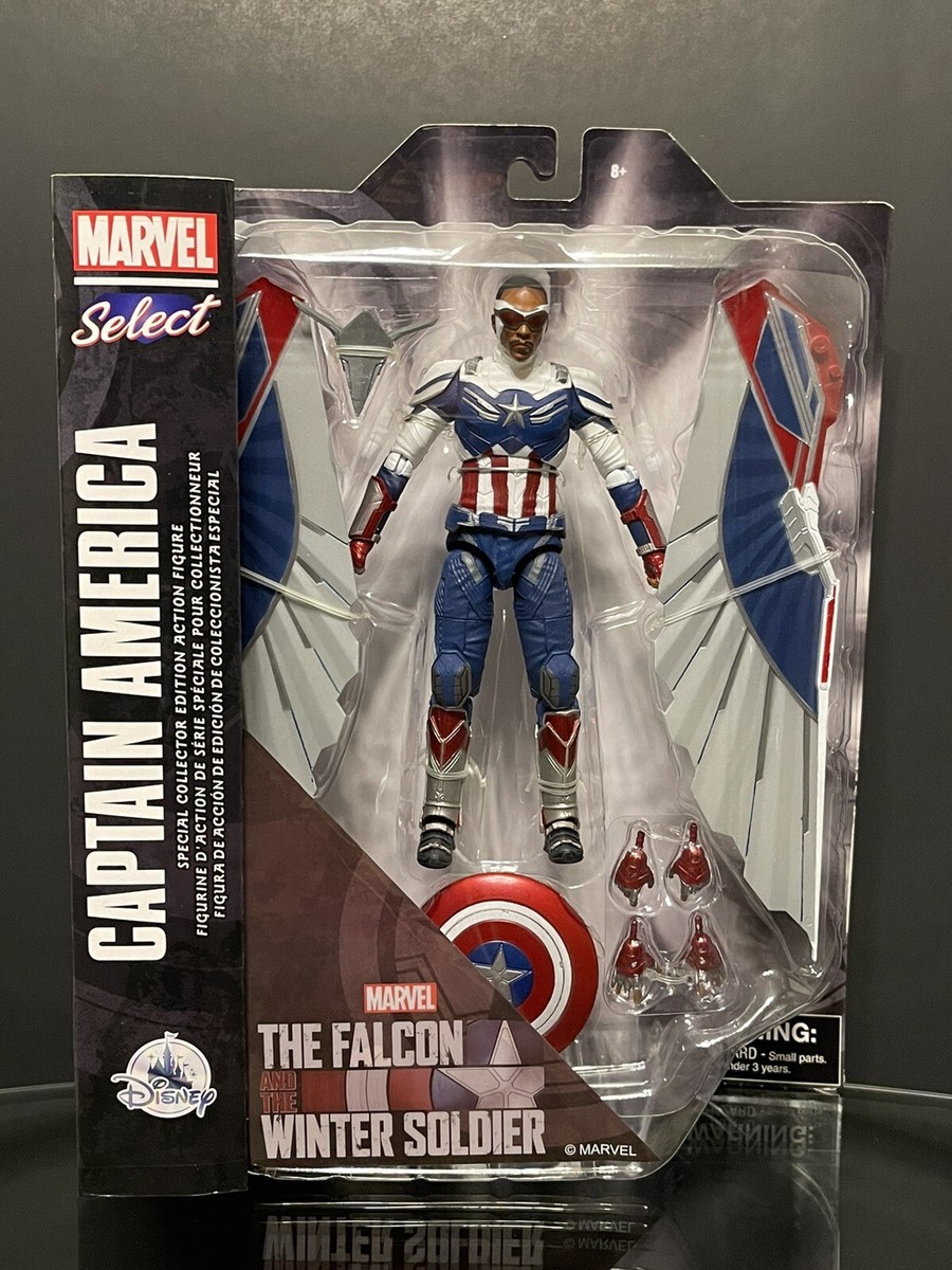 The Falcon Figure LEGO Marvel Super Heroes New Captain America