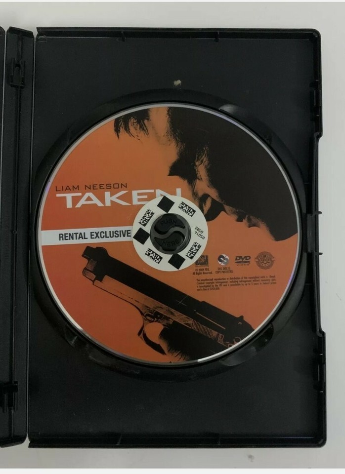 Taken (DVD, 2009, Widescreen, Rental Exclusive) Movie | eBay