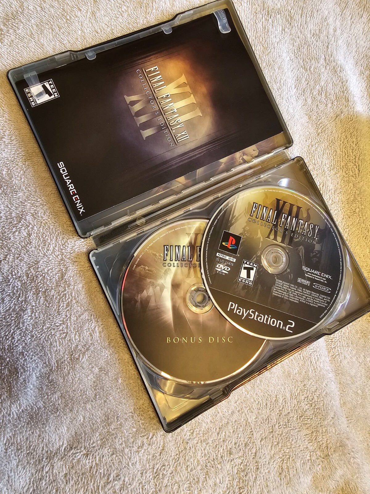 Final Fantasy XII Collectors Edition Steelbook PS2 PlayStation 2 ...