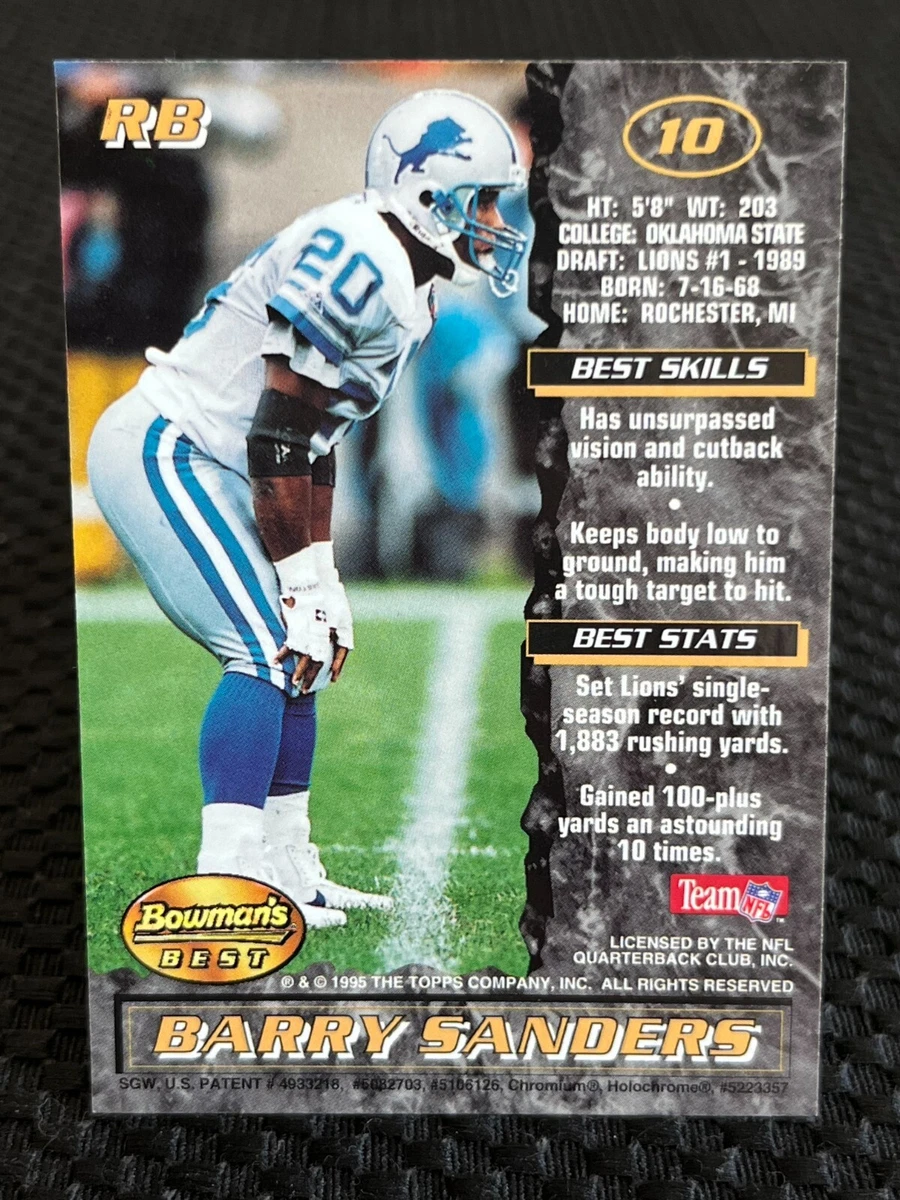 Barry Sanders College Stats