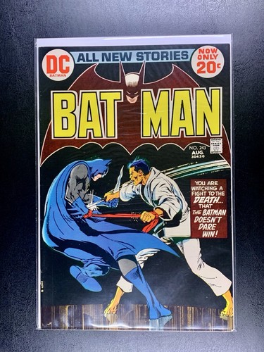 Batman #243 (1972) Neal Adams Cover – Ra’s al Ghul Story – HIGH GRADE ...