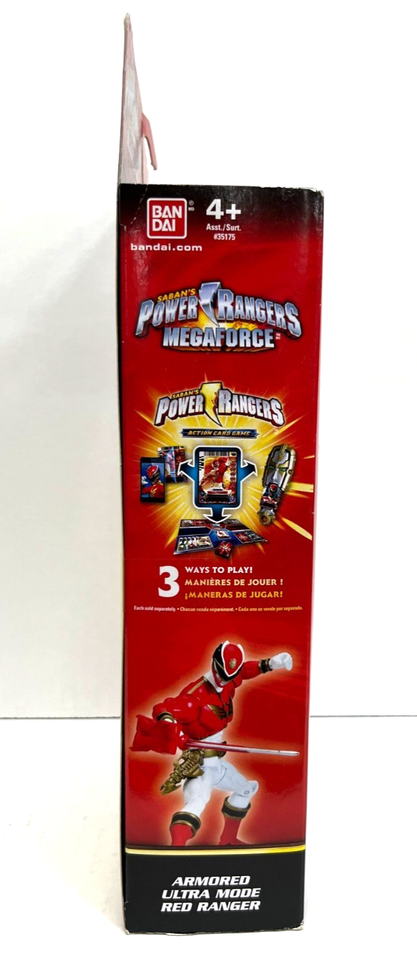 Power Rangers Mega Force: Armored Ultra Mode Red Ranger Figure (2013 ...