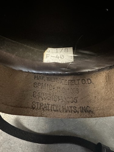 USMC Marine Corps DI Campaign Cover Drill Instructor Hat Size 6 1/8 | eBay