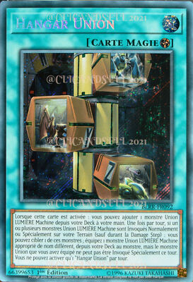carte YU-GI-OH BLRR-FR092 Hangar Union (Union Hangar) - Secret Rare ...