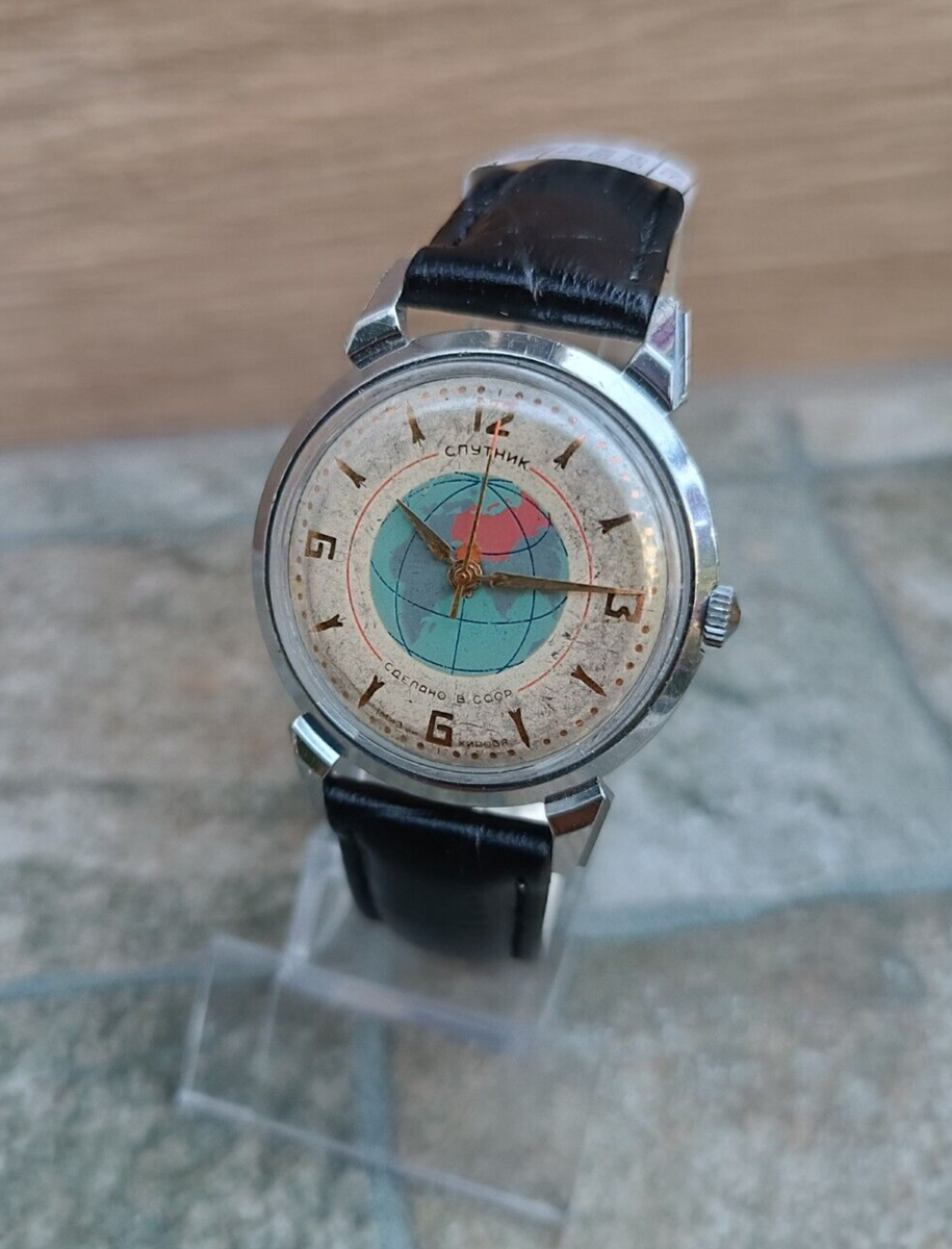 Russian Automatic Watches Sputnik 1957 By Poljot Sputnik