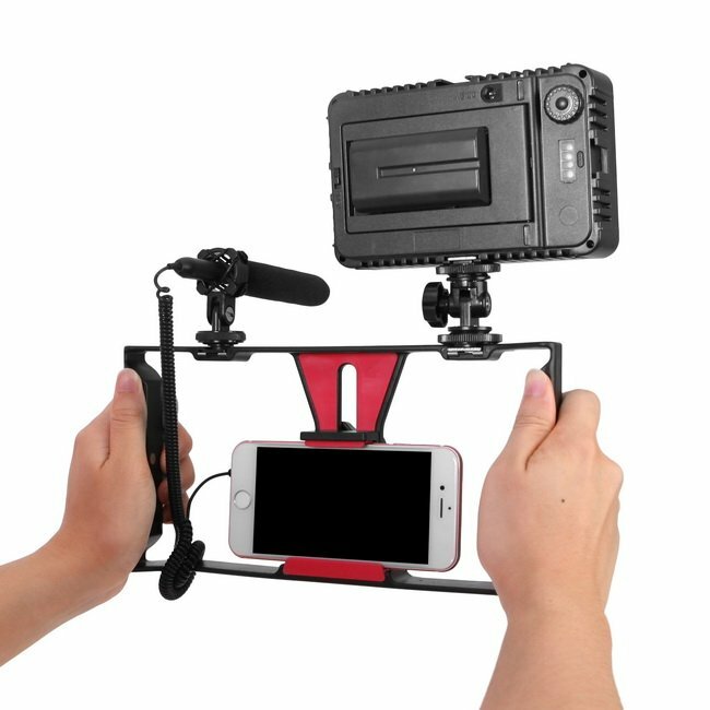 Handheld Rig Mobile Phone Camera Stabilizer Holder Frame Video ...