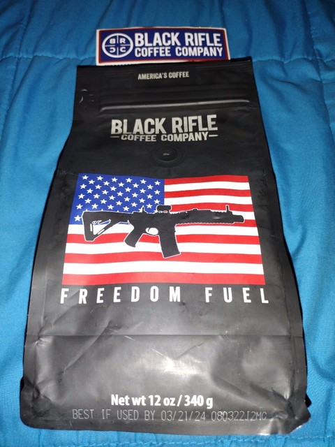 Black Rifle Coffee Company Freedom Fuel Dark Roast Ground 12 Oz Bag for ...