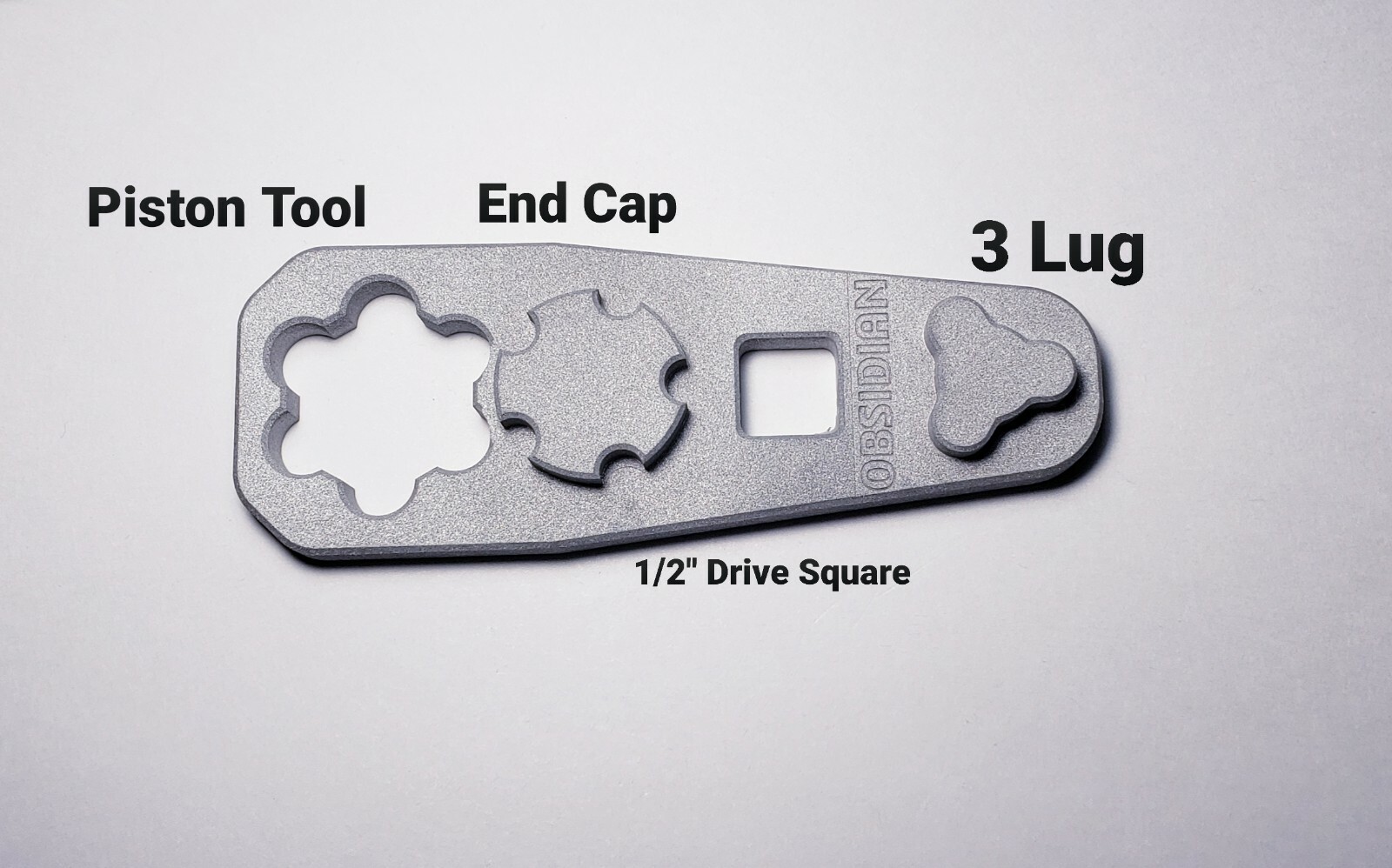 Rugged Obsidian 9 & 45 Wrench Tool, Aluminum 3 in 1 Suppressor Tool | eBay