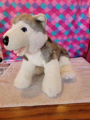 Build A Bear Husky Dog Plush | eBay