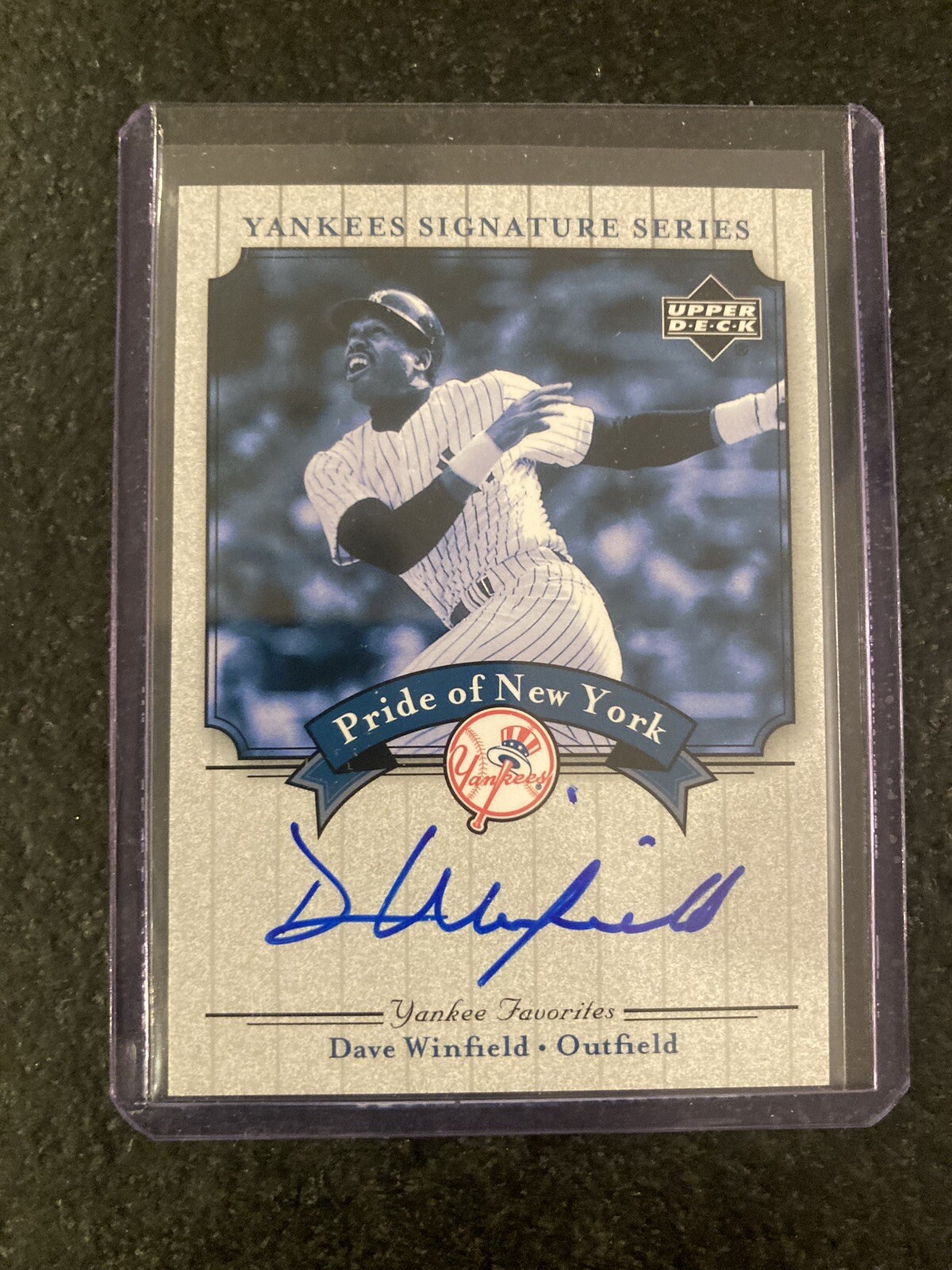 Dave Winfield 2003 Upper Deck Yankees Signature Series Pride Of New ...