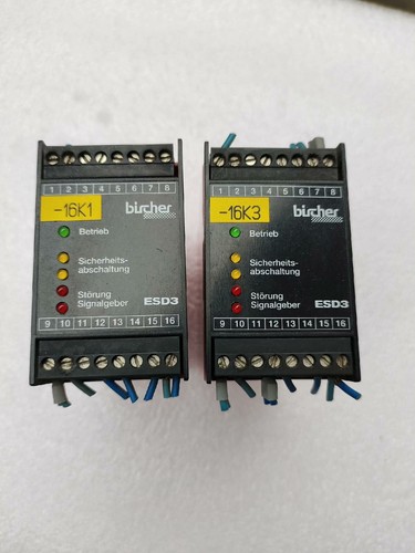 1PC Used Bircher ESD3-K167 time relay Free express delivery/s | eBay