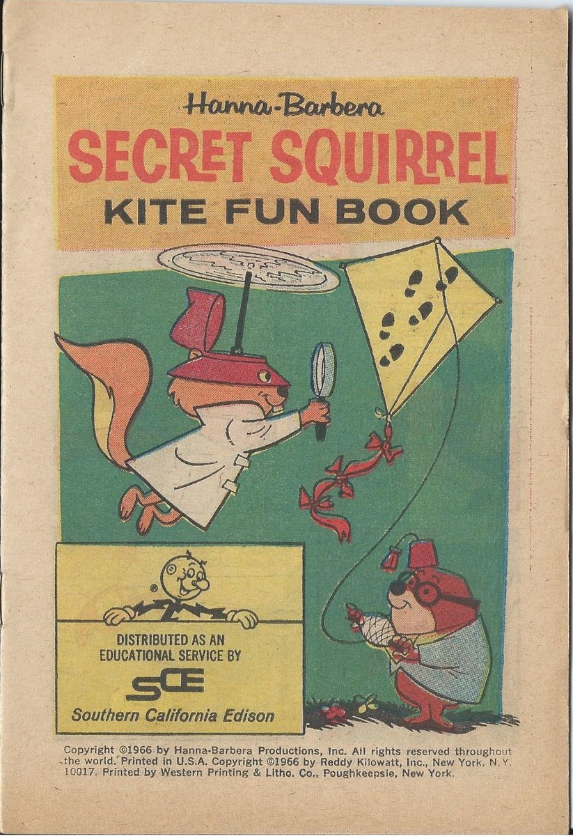 Promo Secret Squirrel