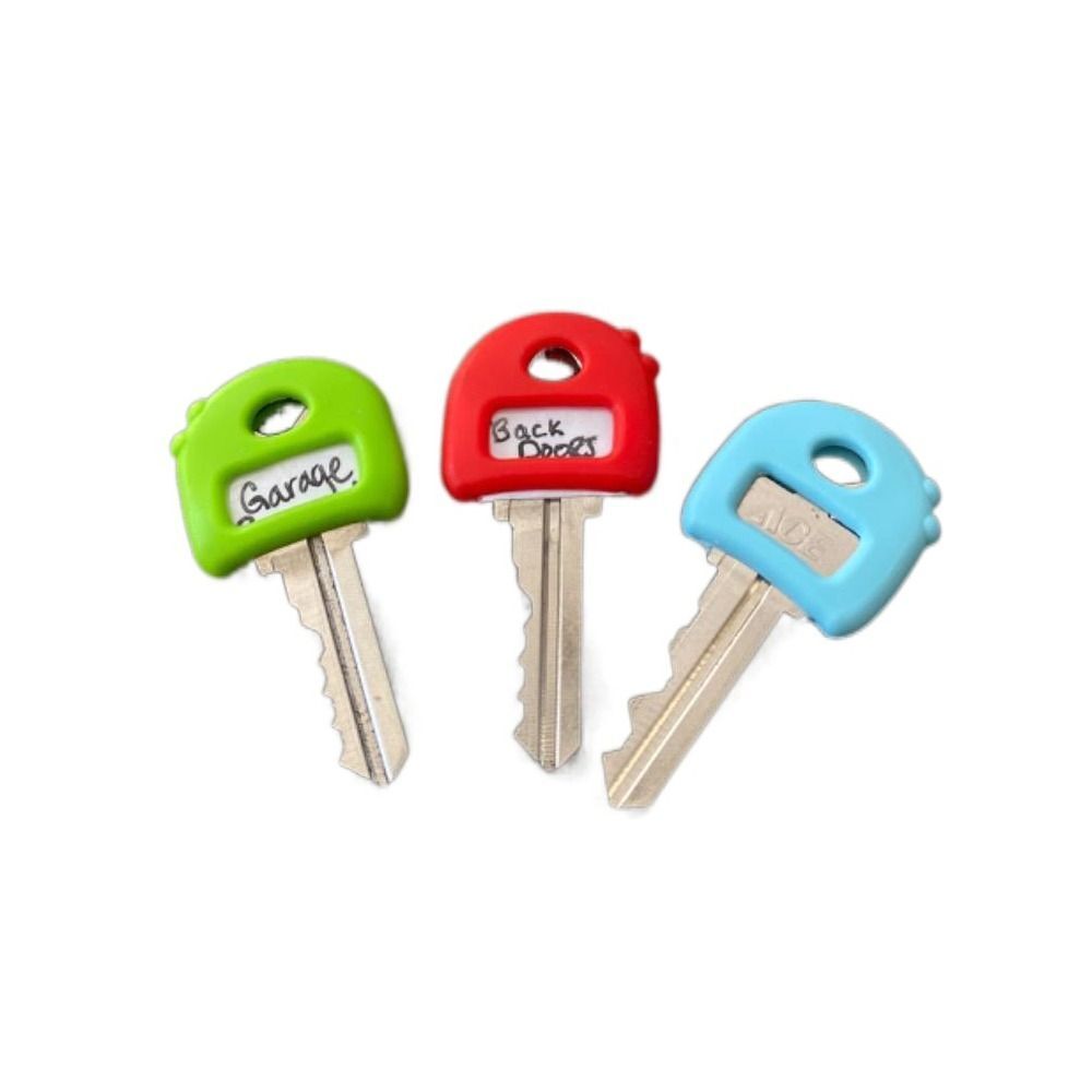 2Pack Label Topper Key Holder Organizer Tags Key Identifier Keyring ...