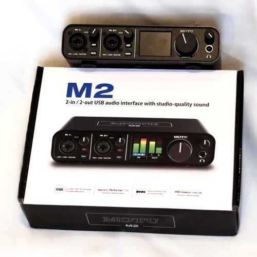 MOTU M2 2x2 USB-C Audio Interface - Preowned | eBay