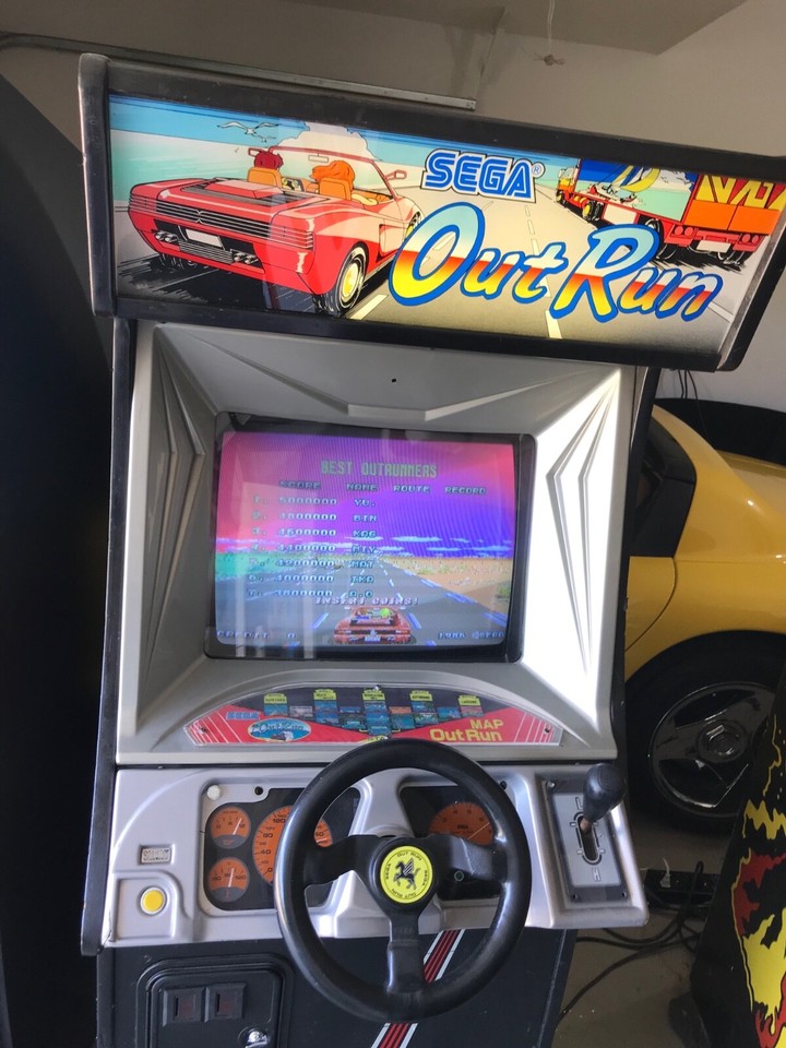 Original 1986 Sega Outrun Arcade Game - NICE Condition | eBay