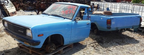Datsun B110 Sedan Coupe UTE P/U front bumper painted used | eBay