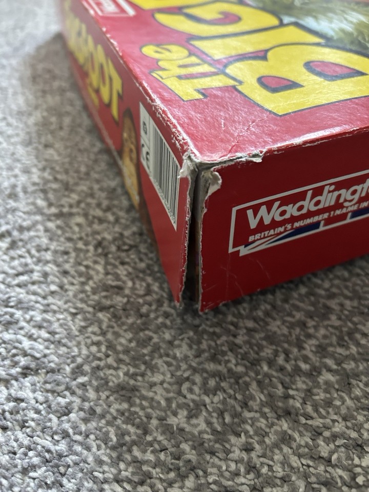 Vintage The Bigfoot Board Game Waddingtons Complete with Instructions ...