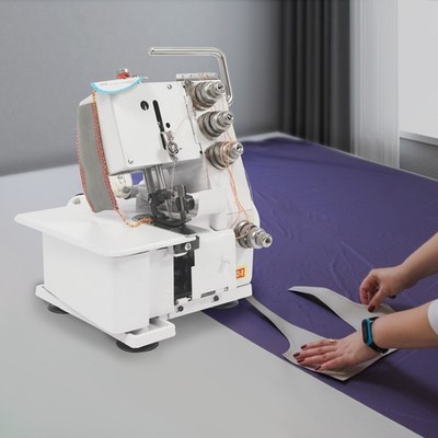Professional 4 Thread Serger Overlock Sewing Machine 4-Line w/ Foot ...