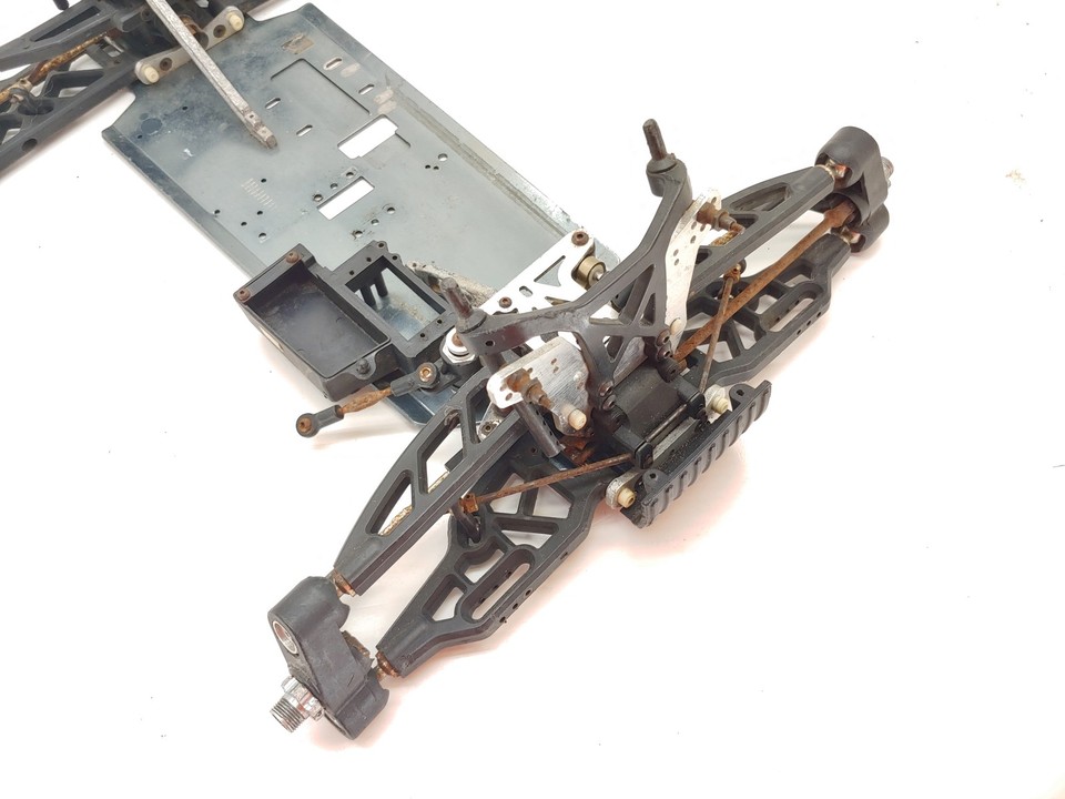 Unknown Make/Model 1/8 Scale RC Truggy Roller Slider Chassis Used ...