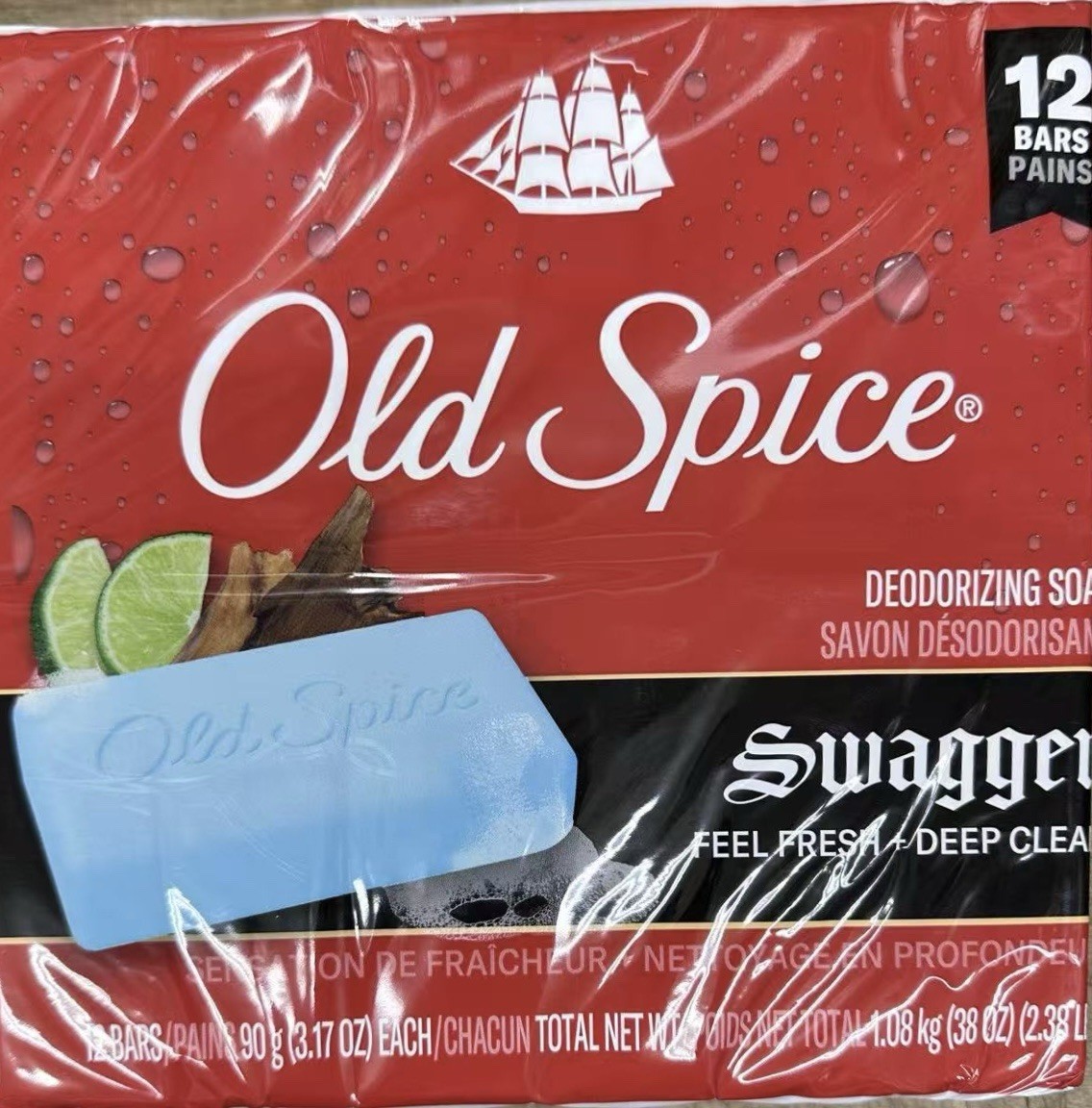 Old Spice Bar Soap for Men, Swagger, 3.17 oz, 12 Bars | eBay