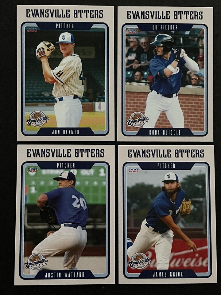 2023 EVANSVILLE OTTERS Choice Set Break Singles **YOU PICK** Frontier ...